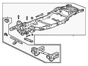 2015-2020 GM Chassis Frame 84135724 | TascaParts.com