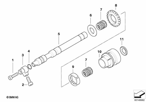 Compensating Shaft for 2012 BMW-Motorrad K 1300 R | BMW Motorrad USA