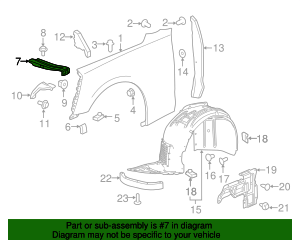 2016-2021 Chevrolet Camaro Front Bracket - Passenger Side (RH) 84363604 ...
