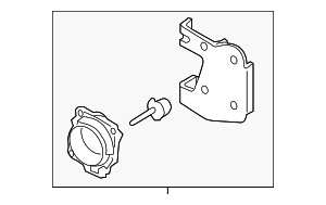 2015-2017 Volkswagen Touareg Cruise Control Distance Sensor 7P6-907-561 ...