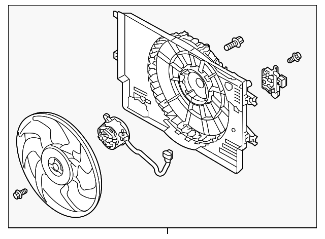 2017-2022 Hyundai Ioniq Fan Assembly 25380-G2000 | OEM Parts Online