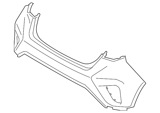 86611-J3000 - Bumper Cover - 2019-2021 Hyundai Veloster | World OEM ...