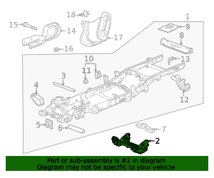 2020-2023 GM Front Section 85664316 GM | GMPartsDirect.com