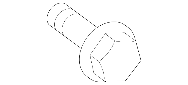 000-990-97-03 - Hinge Bolt 2006-2012 Mercedes-Benz | Mercedes-Benz USA ...