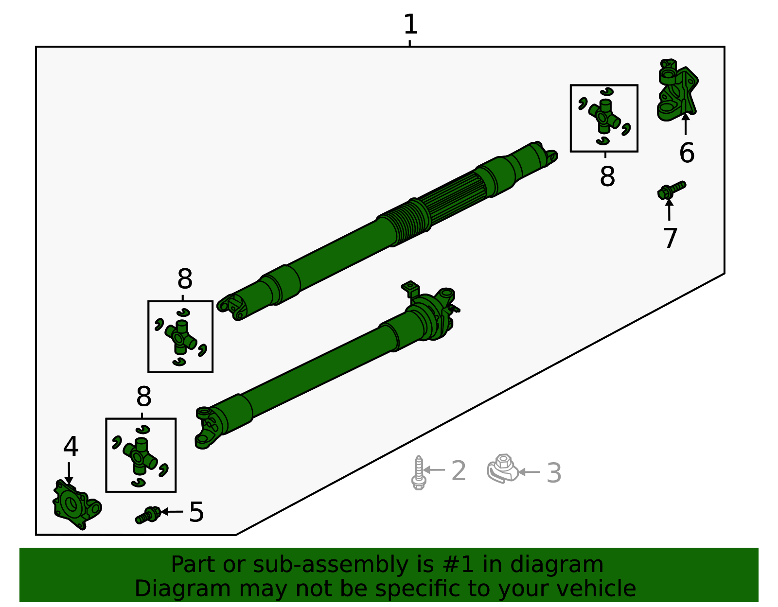 2021-2025 Ford F-150 Drive Shaft ML3Z-4602-AF | Ford OEM Parts Online