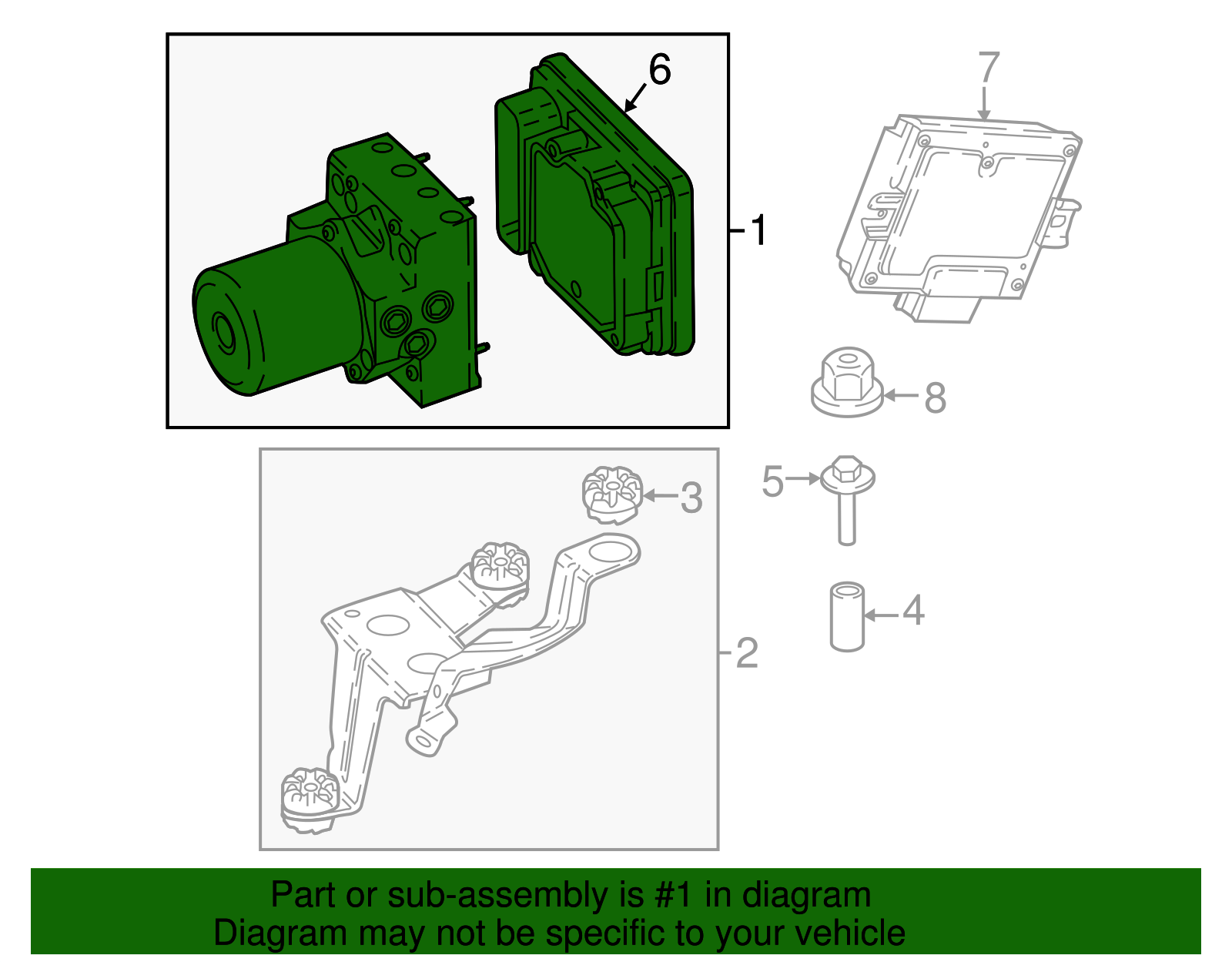 34-51-5-A36-089 - ABS Control Unit - 2016-2021 BMW | BMW Parts Exchange