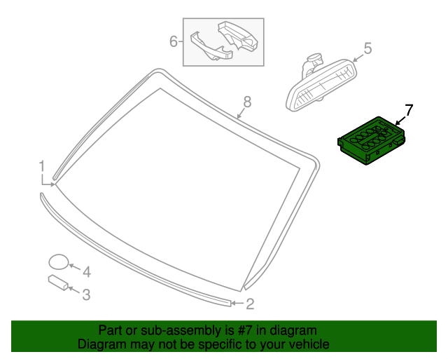 Genuine BMW 61-35-9-224-853 | Rain Sensor | FREE Shipping on Most ...