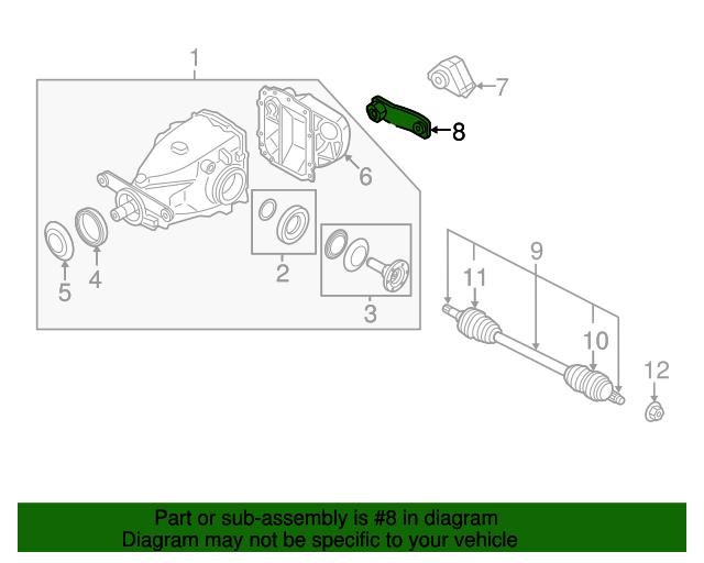 Genuine BMW 33-17-6-773-193 | Vibration Damper Bracket | FREE Shipping ...