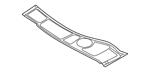 2003-2009 Audi Cowl Grille Panel 8H1-819-447-01C | OEM Parts Online