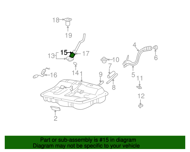1999-2012 Hyundai Fuel Pump 31111-0M000 | OEM Parts Online