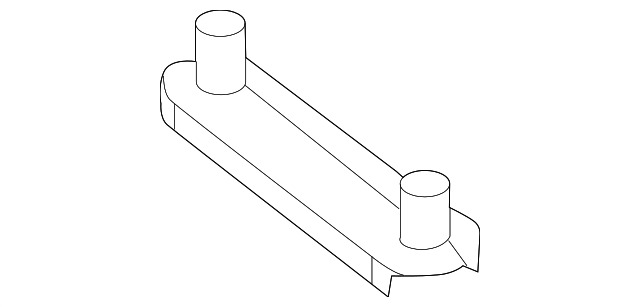 212-492-00-18 - Intermediate Pipe Base Plate 2011-2015 Mercedes-Benz ...
