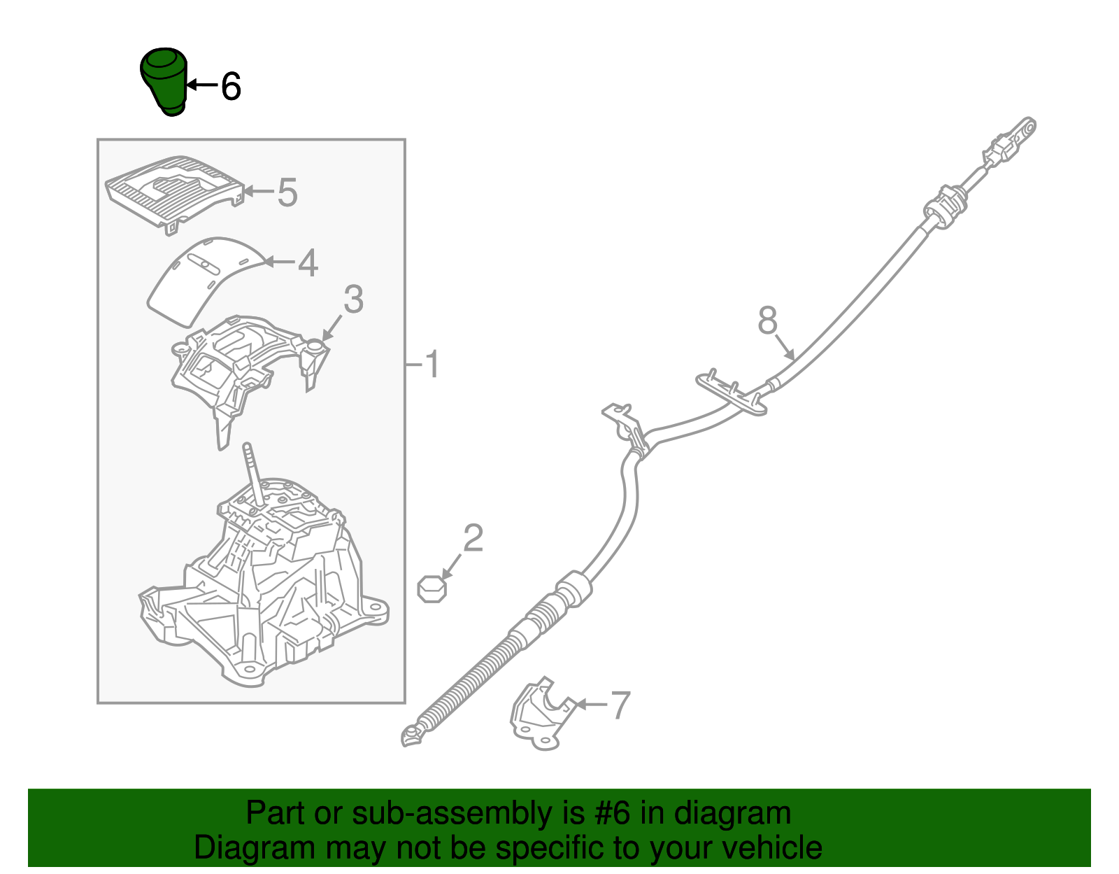 BFD2-46-030B - Shift Knob 2012-2017 Mazda | Bam Wholesale Parts