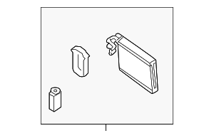 2007-2012 Nissan Sentra Evaporator Assembly 27280-ZE80A | TascaParts.com
