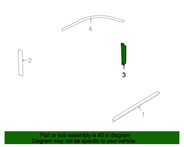 2009-2013 Mazda 6 Black Out Tape GS3R-50-8W2 | OEM Parts Online