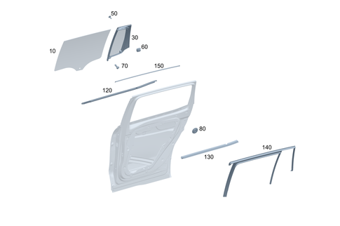 Rear Window System for 2024 Mercedes-Benz EQB 300 | Mercedes-Benz USA Parts