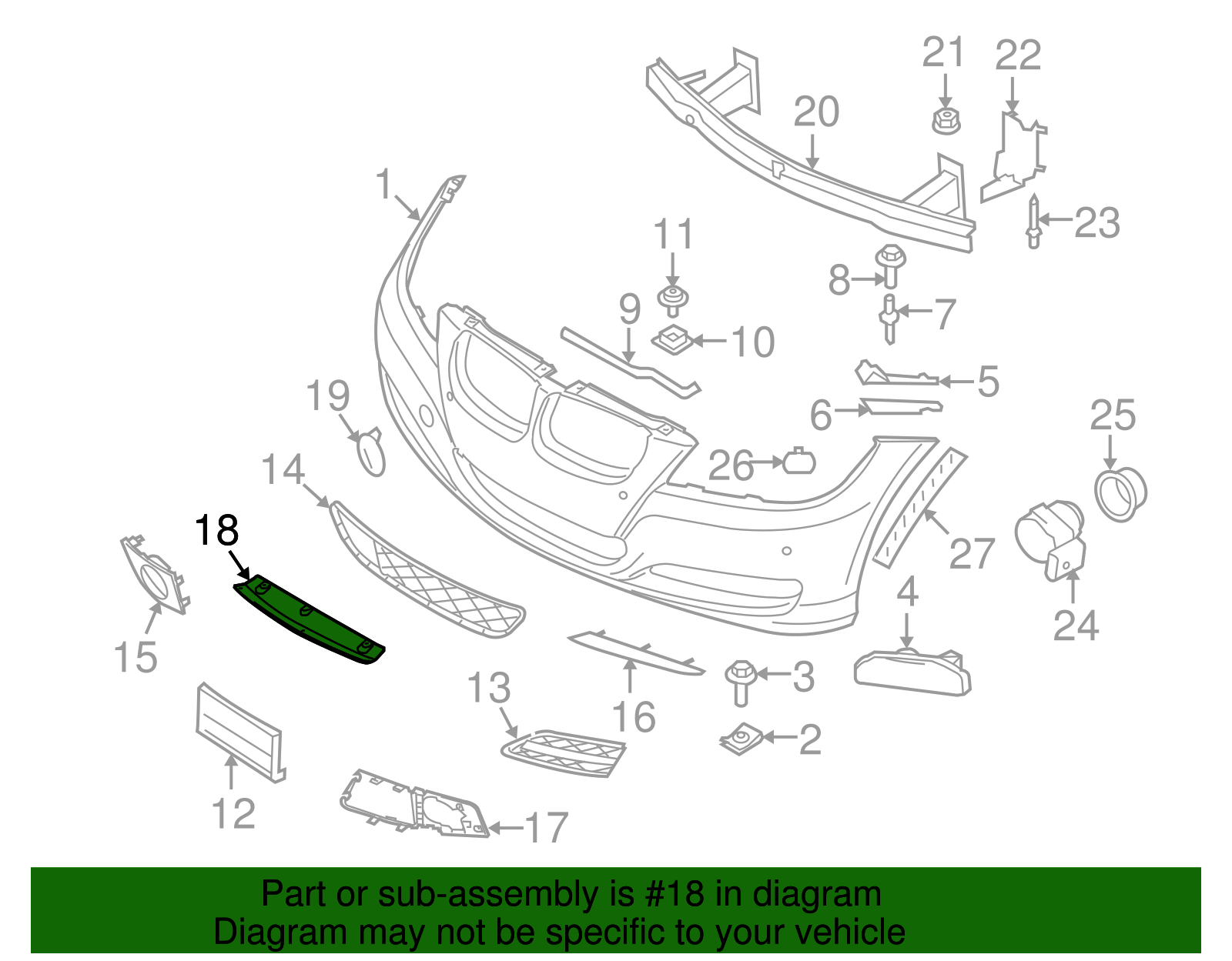 51117892935 - 2009-2012 BMW Under Cover (51-11-7-892-935) | BMW of ...
