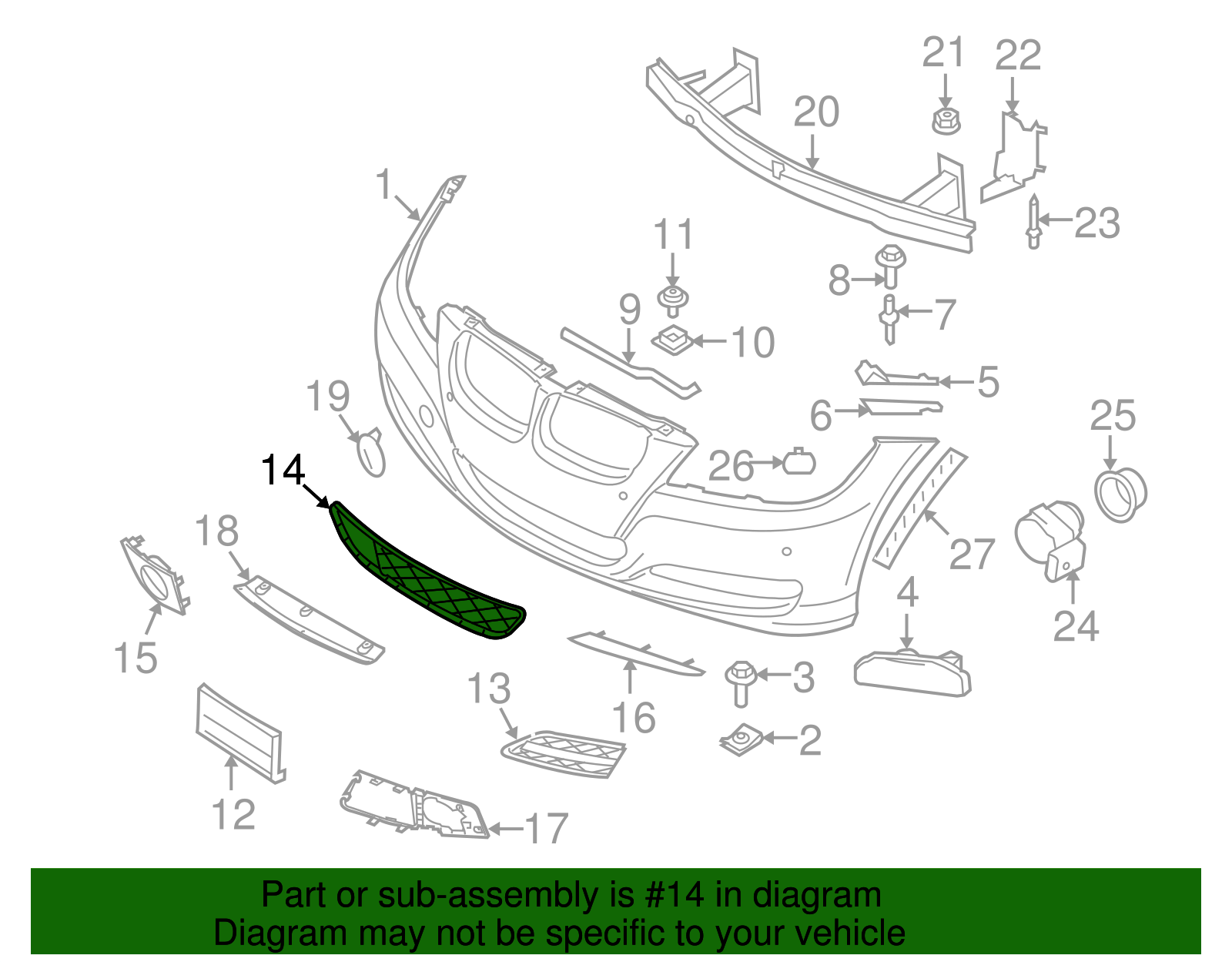 2009-2012 BMW | Center Screen | 51117198906 | BMW OEM Parts Store