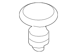 1995-2021 Mazda Door Weather-Strip Fastener BC1D-58-762 | TascaParts.com