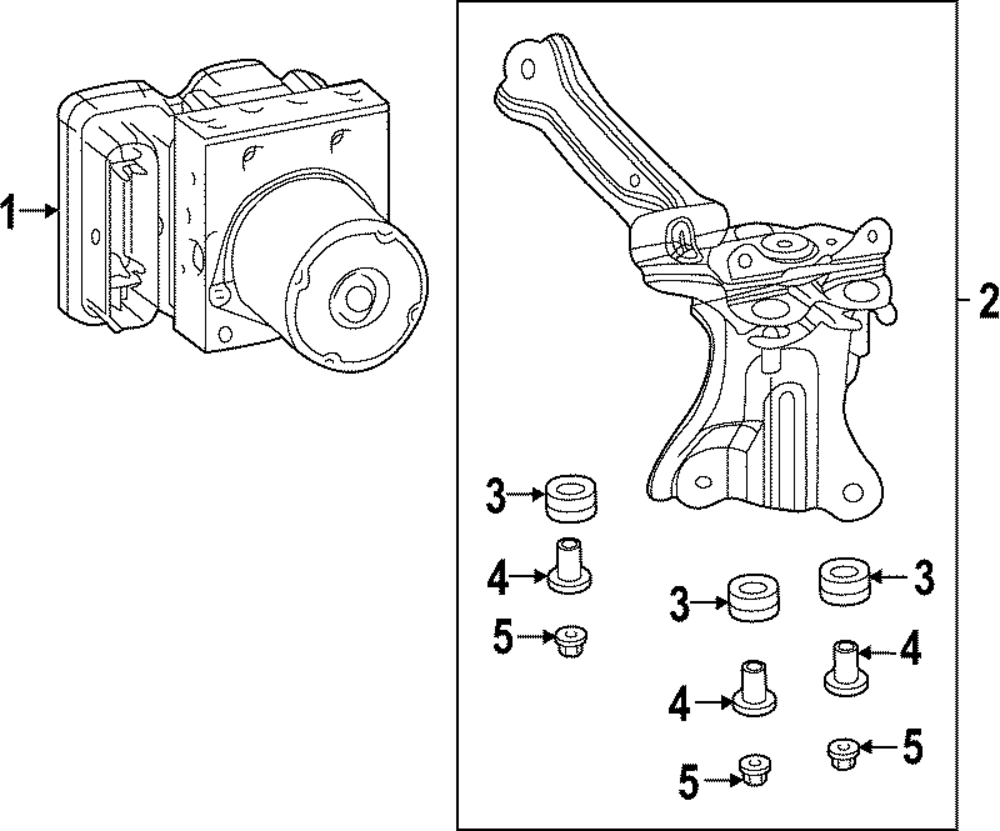 2023-2024 Toyota Corolla Cross 2023-2024 Toyota Corolla Cross - ABS ...