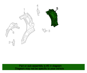 2004-2010 GM Reinforcement Body Si Otr 95215288 | TascaParts.com
