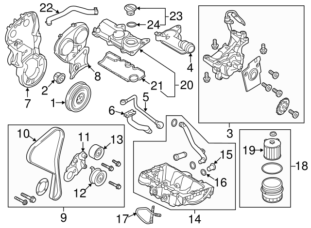 2015-2024 Volvo Engine Timing Set 32213096 | OEM Parts Online