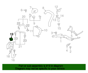 2002-2021 Subaru Cap 45137FE002 | TascaParts.com