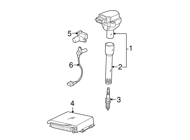 986-606-112-02 - Engine Crankshaft Position Sensor 1997-2002 Porsche ...