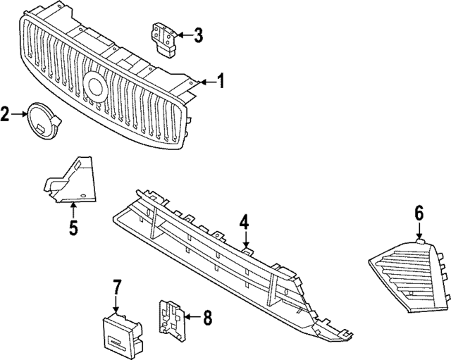 2022-2023 Volvo XC60 Nameplate 32229894 | TascaParts.com