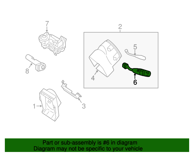 906-545-03-10 - Multi-Function Switch 2010-2022 Mercedes-Benz ...