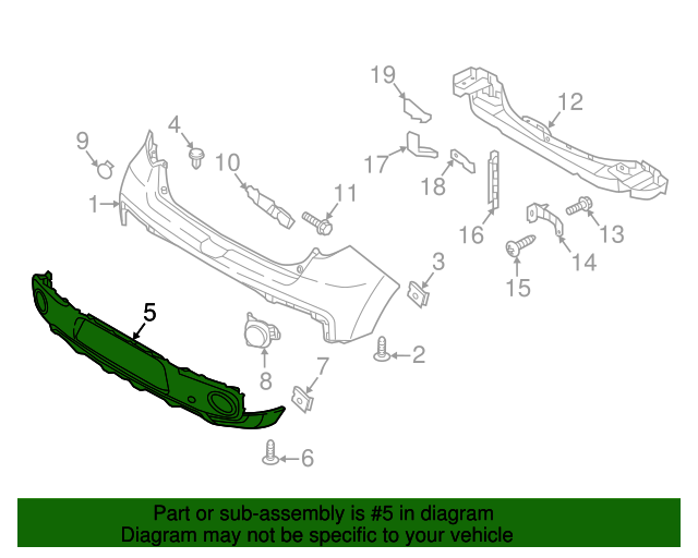 86612-B2530 - Lower Cover 2017-2019 Kia Soul | Kia.Parts Store
