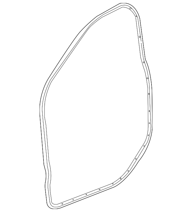 42597589 - Front Passenger Side Door Weatherstrip 2022-2023 Chevrolet ...