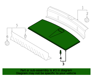 85715-S9000WK - Floor Cover 2020-2024 Kia Telluride | Kia.Parts Store