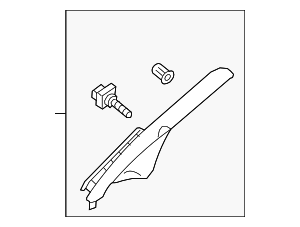 2013-2016 Nissan LEAF Windshield Pillar Trim 76912-3NF0A | Ziegler ...