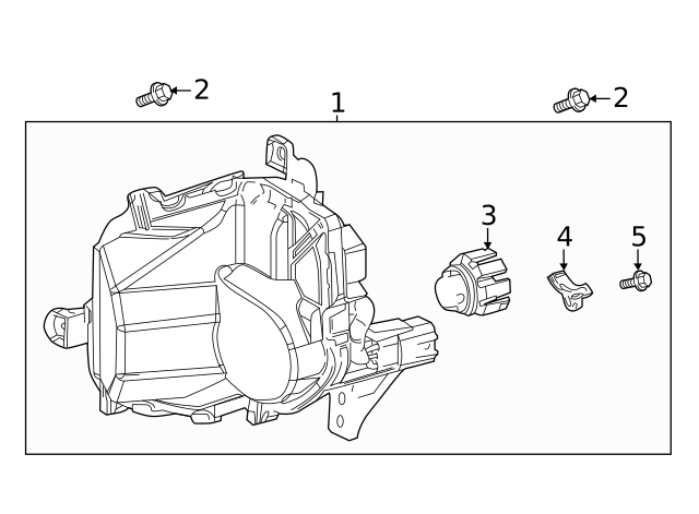 81220-76020 - Fog Light 2019-2022 Lexus | AutoNationParts.com