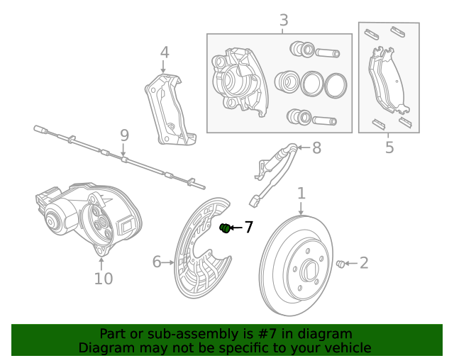 2007-2024 Mopar Splash Shield Screw 06105096AA | Mopar Parts Canada