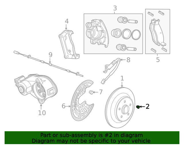 2019 Ram 1500 Rotor Screw 6512156AA | TascaParts.com