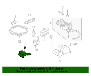 2010-2013 Jaguar XJ Suspension Ride Height Sensor C2D21048 ...