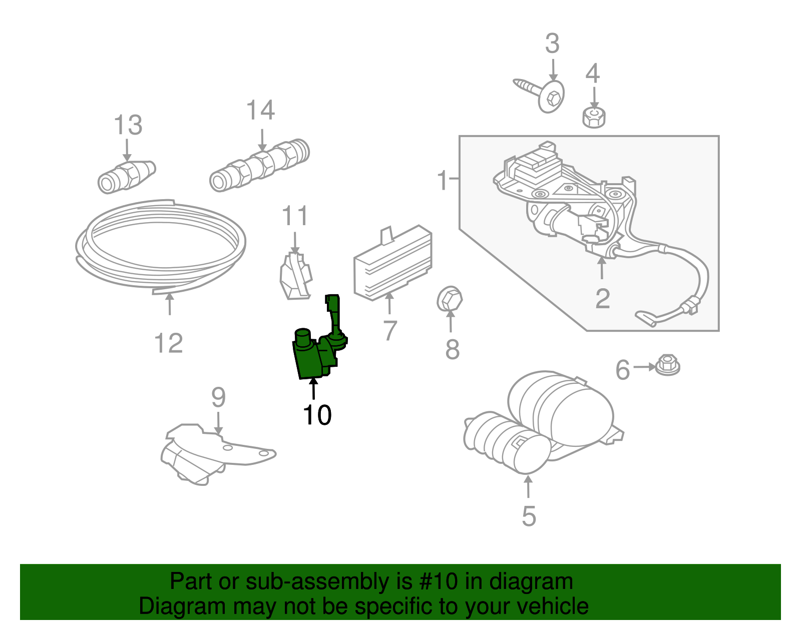 C2P15219 - High-Quality Suspension Ride Height Sensor for 2010-2023 ...