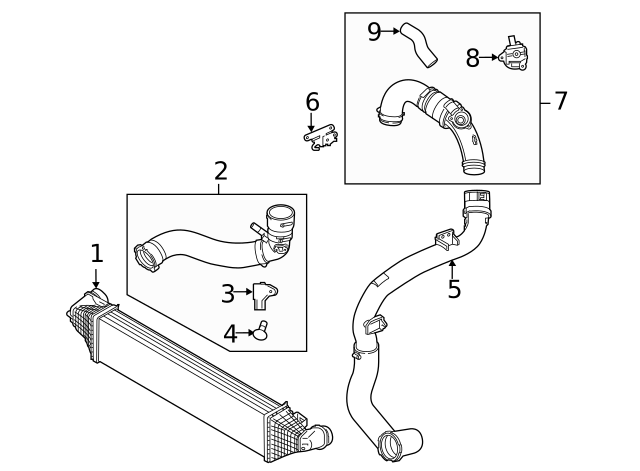 LX6Z-6C646-J - Air Inlet 2021-2024 Ford | AutoNation Parts