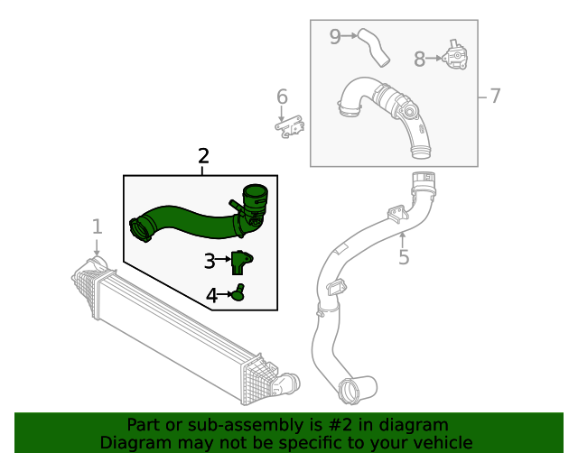2021-2024 Ford Outlet Tube LX6Z-6F073-W | OEM Parts Online
