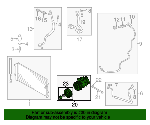 4G0-260-805-A - Compressor Assembly 2012-2017 Audi | Audi OEM Parts