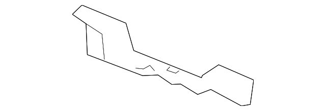 53852-06040 - Pad, Front Wheel Opening Extension, Left - 2012-2014 ...