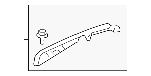 2012-2014 Toyota Camry Protector 53825-06070 | Toyota Parts Center