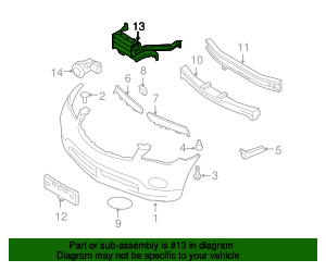 2013-2017 Infiniti Distance Sensor 28437-3WV0B | Infiniti Parts Online