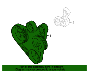 1999-2006 Volkswagen Serpentine Belt 06A-145-933-D | OEM Parts Online