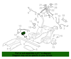 3D0-201-511-A - Fuel Filter 2004-2006 Volkswagen Phaeton | Order Euro Parts