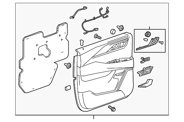 84352015 GM Door Trim Panel | GM Parts Store