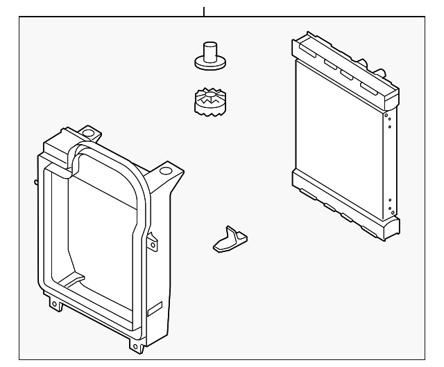2008-2014 BMW Radiator 17117576305 | OEM Parts Online