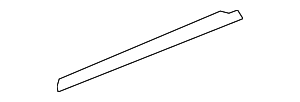 2007-2008 Mercedes-Benz Belt Weather-Strip 164-690-48-80 | MB Parts Center