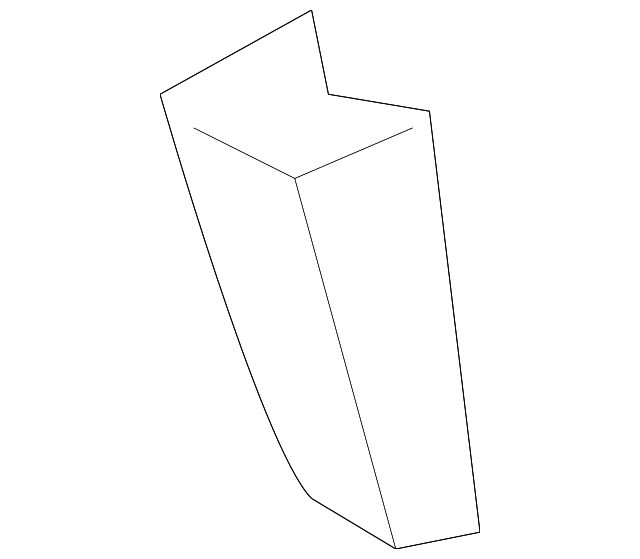 2007-2008 Toyota Solara Bumper Cover Bar 52111-06010-C0 | Toyota Parts ...